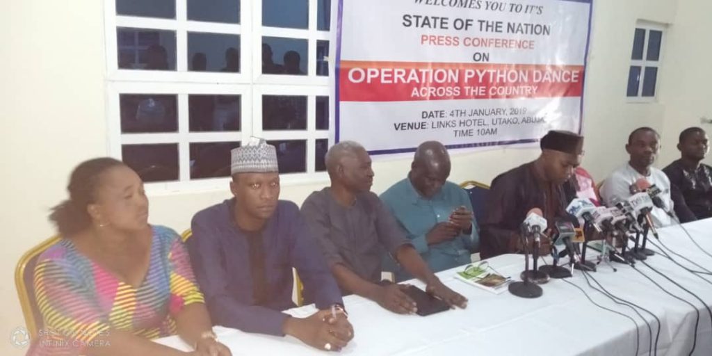 Welcoming Operation Python Dance | TheCable