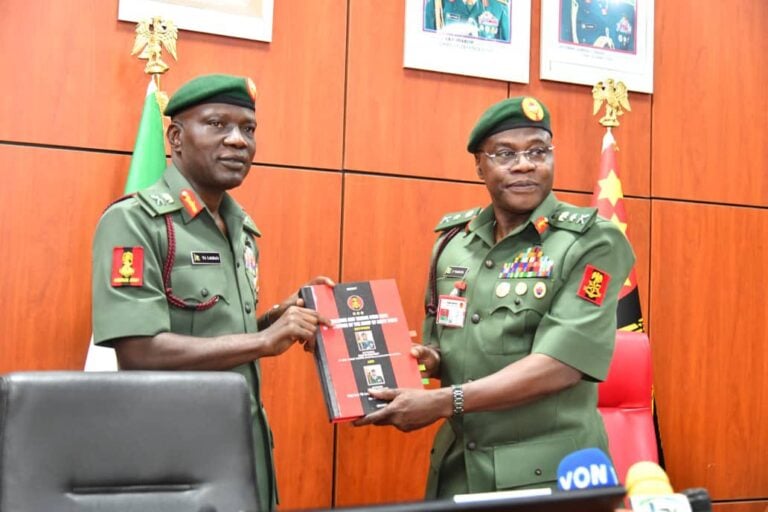 PHOTOS: Taoreed Lagbaja assumes office as Nigeria's 23rd army chief | TheCable