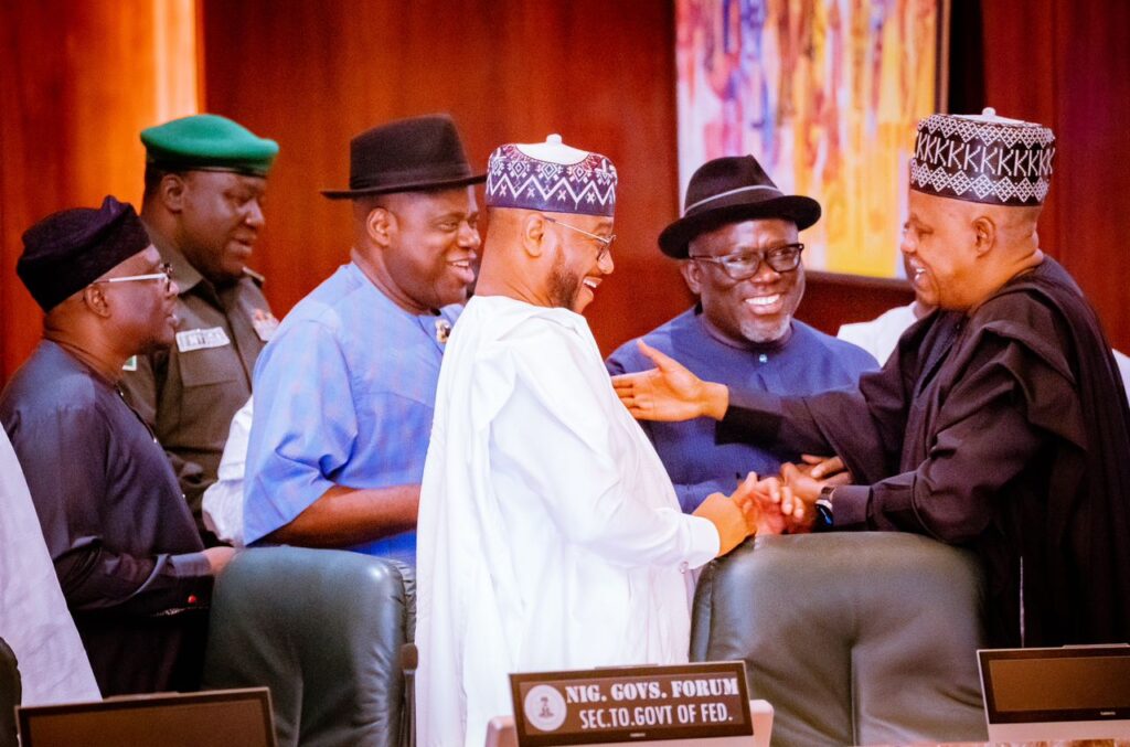 PHOTOS: Tinubu holds first meeting with all state governors | TheCable