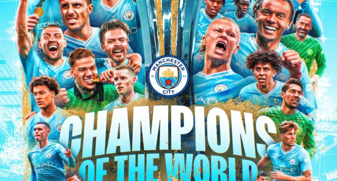 Manchester City beat Fluminense 4-0 to win Club World Cup | TheCable Manchester City beat Fluminense 4-0 to win Club World Cup | TheCable