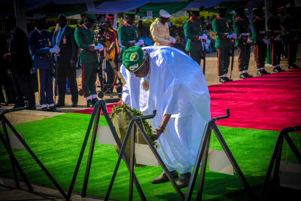 PHOTOS: Tinubu, Akpabio, Ariwoola attend 2024 Armed Forces Remembrance Day | TheCable
