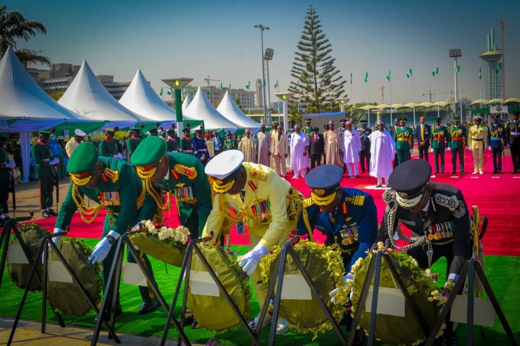 PHOTOS: Tinubu, Akpabio, Ariwoola attend 2024 Armed Forces Remembrance Day | TheCable