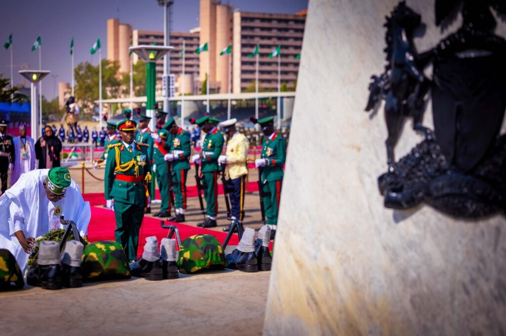 PHOTOS: Tinubu, Akpabio, Ariwoola attend 2024 Armed Forces Remembrance Day | TheCable
