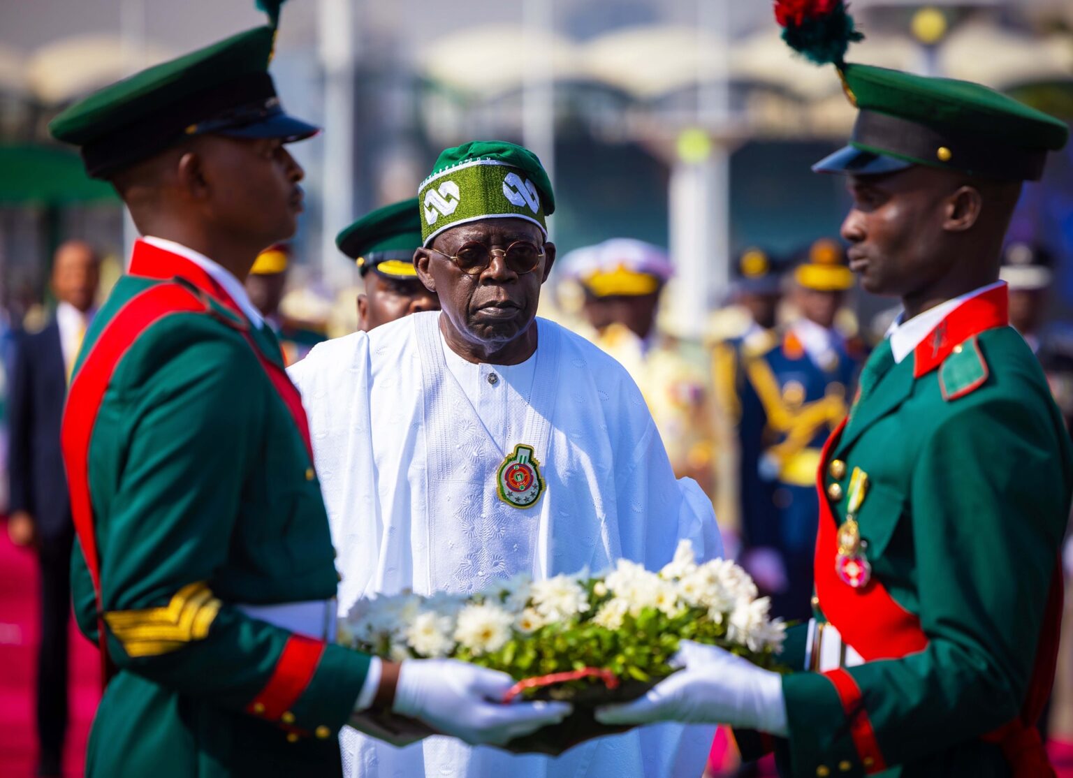 PHOTOS: Tinubu, Akpabio, Ariwoola attend 2024 Armed Forces Remembrance Day | TheCable
