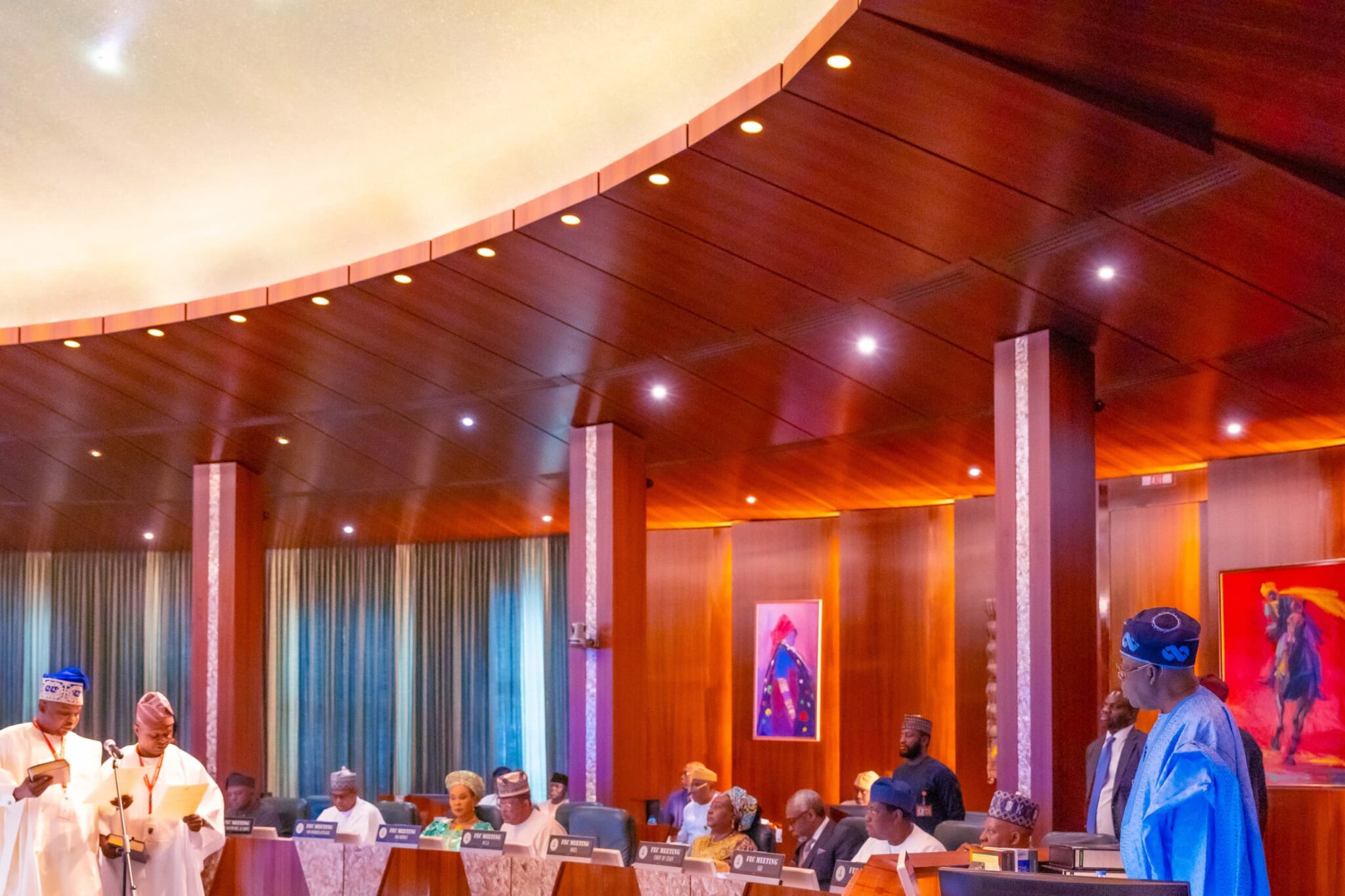 Tinubu presides over FEC meeting -- first in six weeks | TheCable