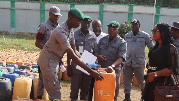 PHOTOS: Customs to auction seized petrol at N400 per litre | TheCable